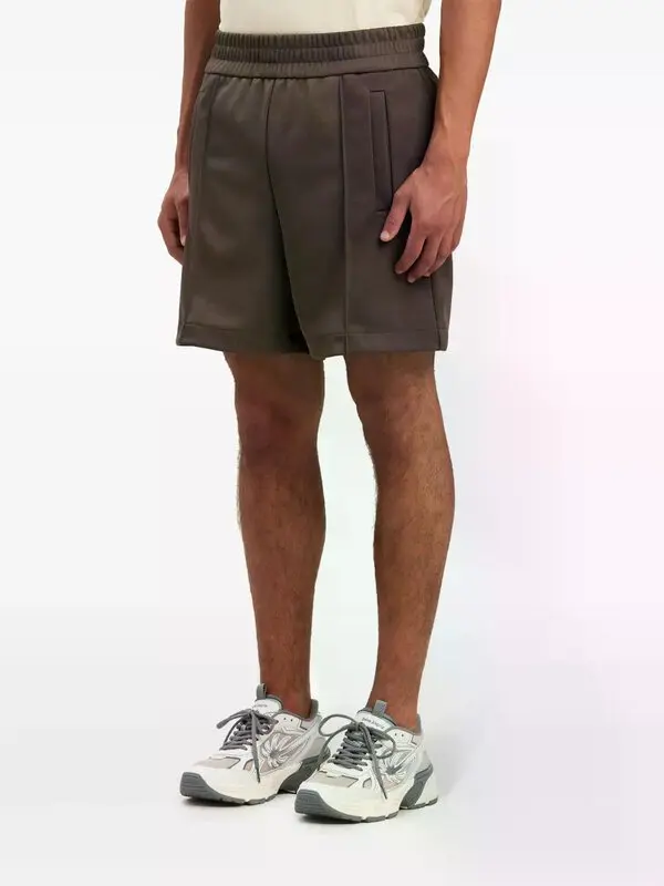 Palm Angels Logo Track Shorts - Brown