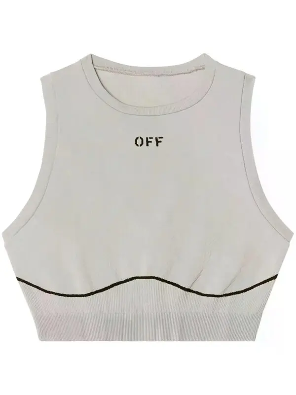 Off-White Stamp Performance Top - Grey