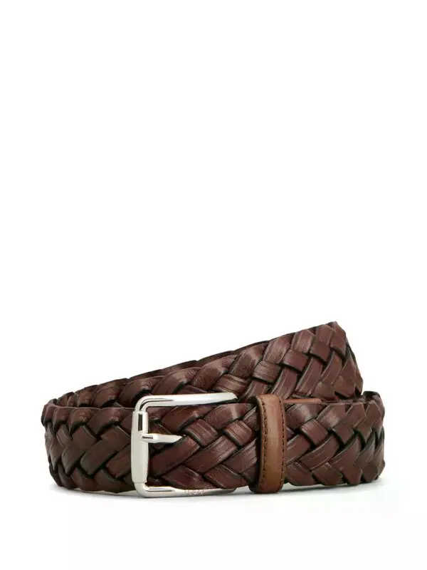 TOD'S Woven Leather Belt