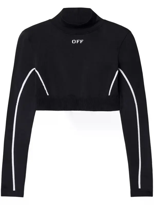 Off-White Off Stamp Cropped Top