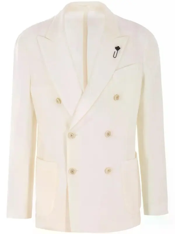 LARDINI Double-breasted Blazer