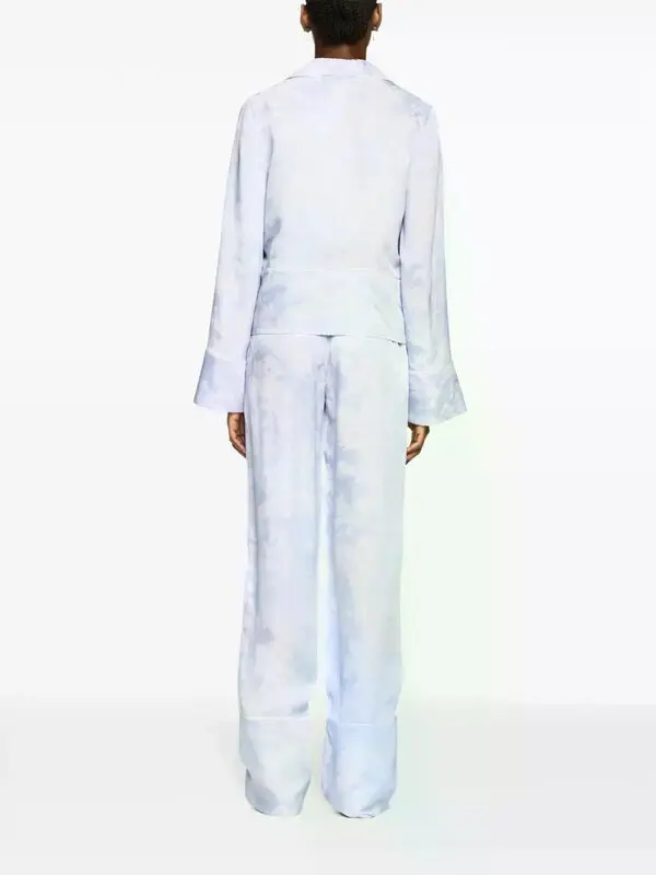 Off-White Fresco-jacquard Pyjama Shirt