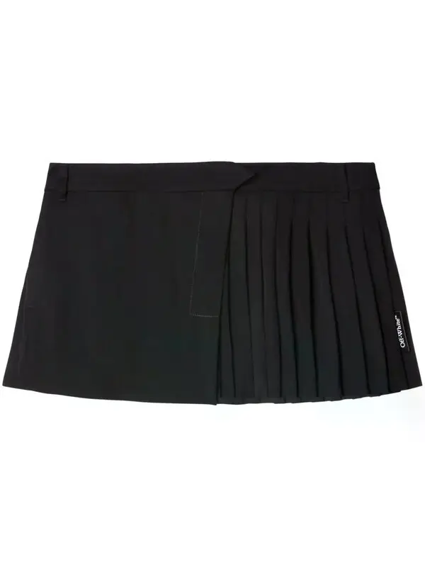 Off-White Savana Mini Skirt - Black