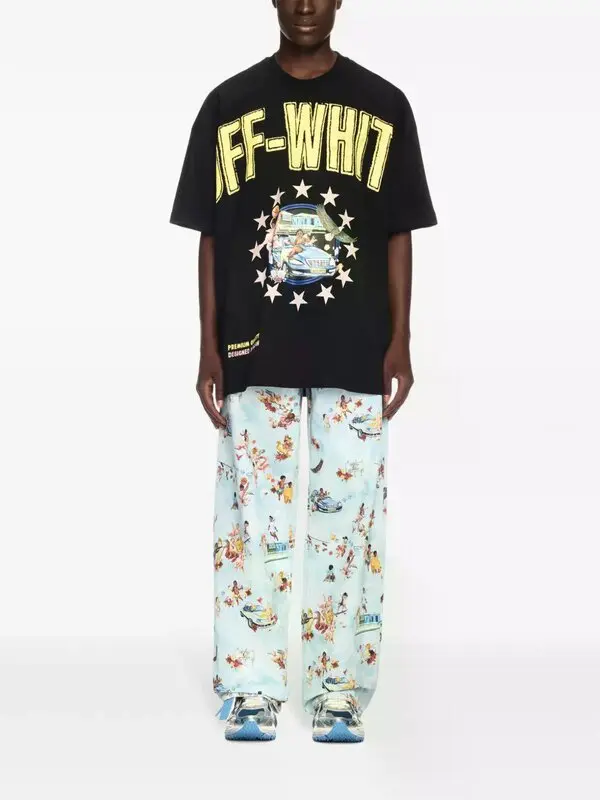 Off-White Fresco Star Over T-shirt