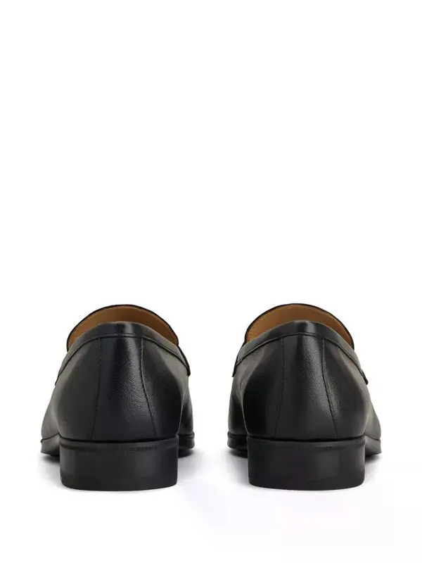 TOD'S Leather Loafers - Black
