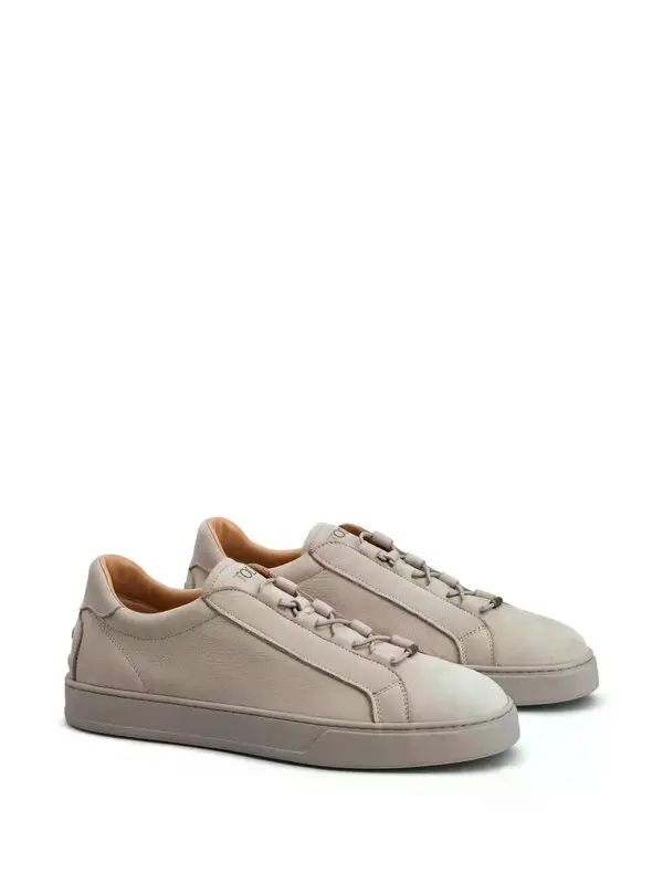 TOD'S Leather Sneakers - Grey