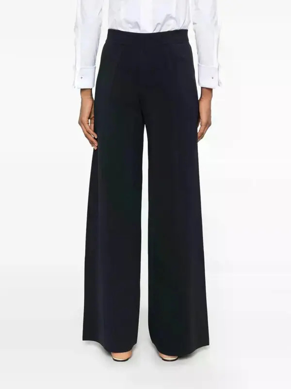 Max Mara Assiro Wide-leg Trousers - Blue