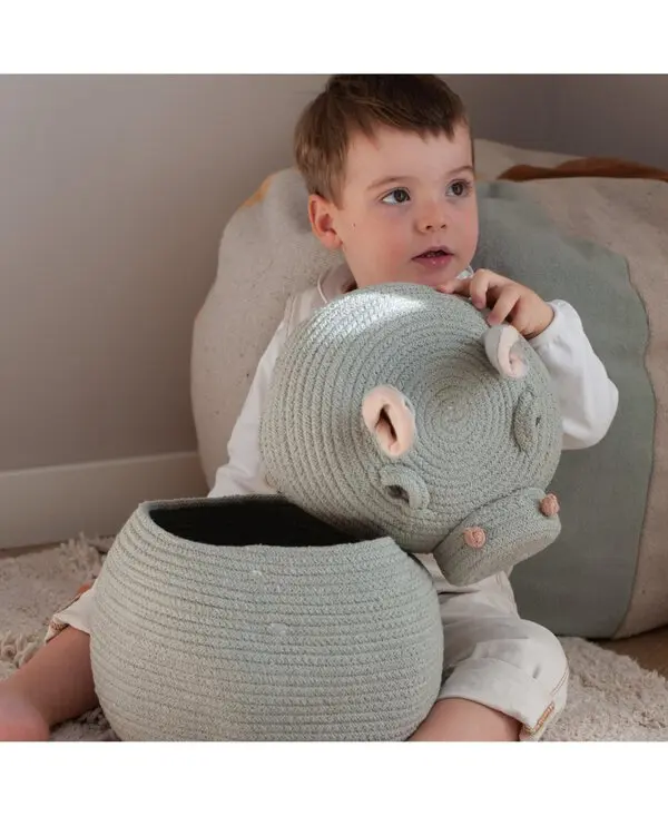 LORENA CANALS Henry The Hippo Basket