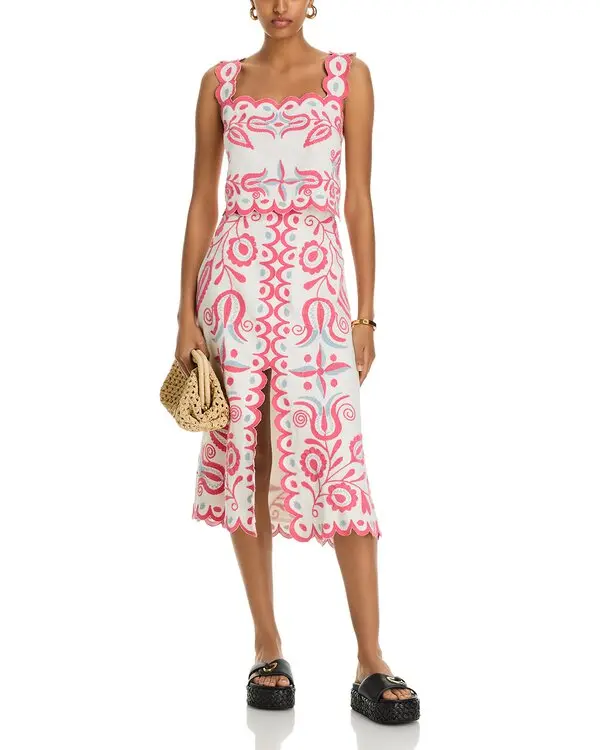 Sea Eevi Embroidered Skirt