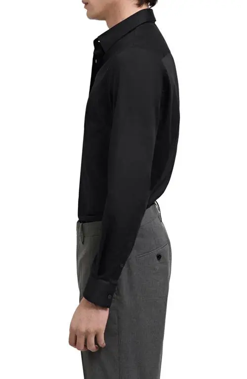 Mango Slim Fit Stretch Poplin Button-up Shirt