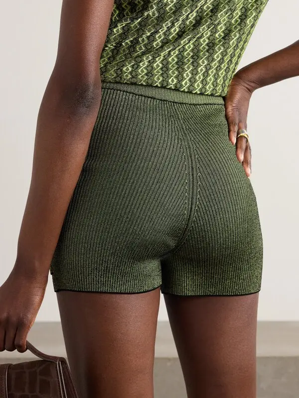 Jacquemus Marino Jacquard-knit Shorts