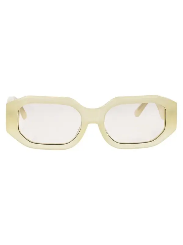 Attico Blake Sunglasses - Yellow/silver/yellow