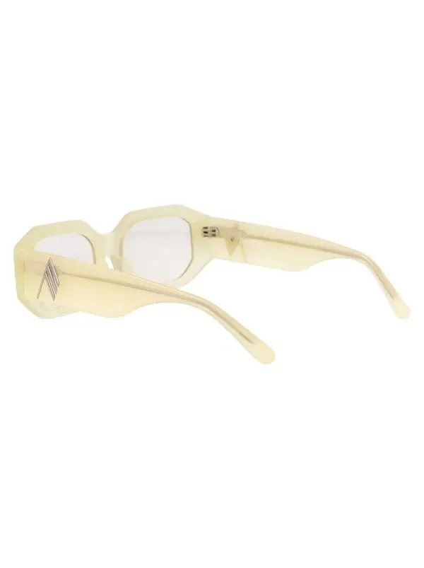 Attico Blake Sunglasses - Yellow/silver/yellow