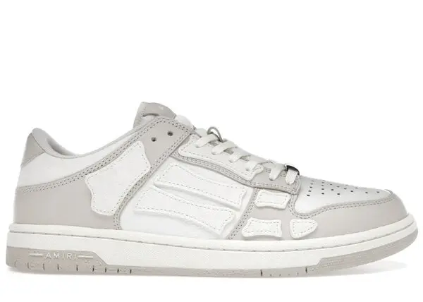 Amiri Skel Top Low Sneakers - Alabaster