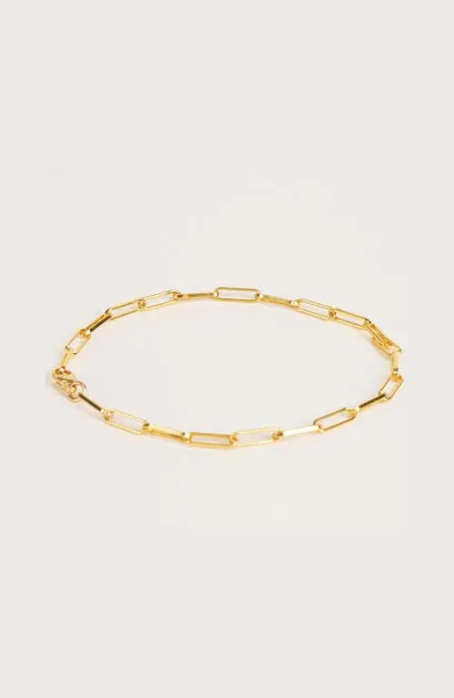 GWEN BELOTI Layla Link Bracelet - Gold