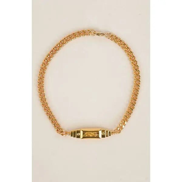 GWEN BELOTI Filled Chain Bracelet - Gold