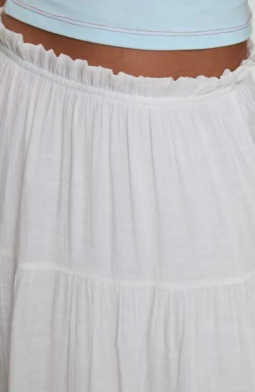 Princess Polly Mya Tiered Maxi Skirt