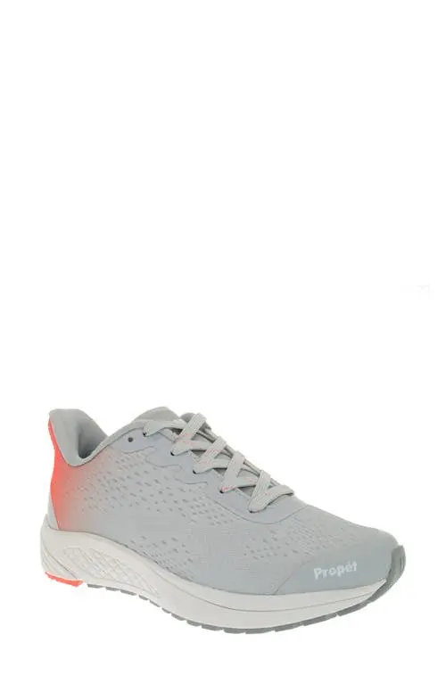 PROPET One Evolve Walking Sneaker - Grey/ Coral