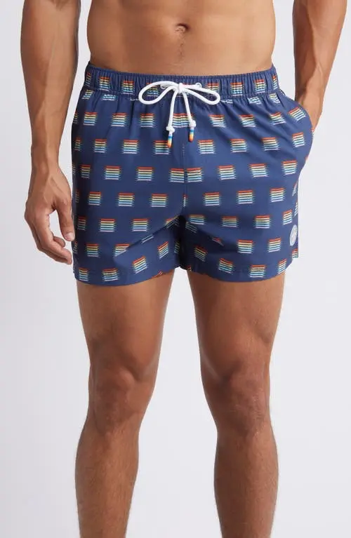 ORIGINAL PENGUIN Print Swim Trunks