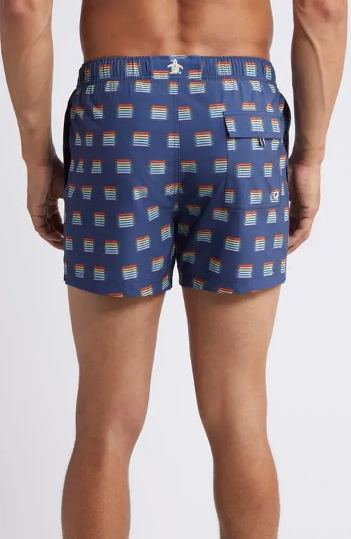 ORIGINAL PENGUIN Print Swim Trunks