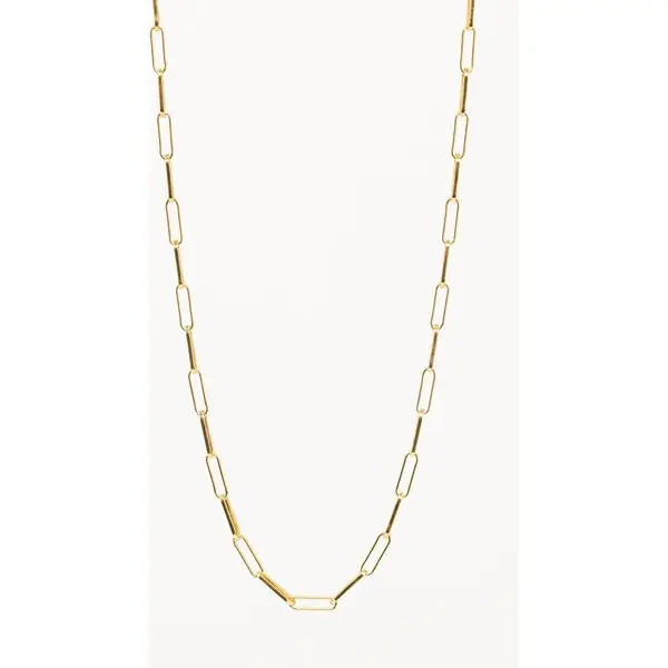 GWEN BELOTI Layla Link Chain Necklace - Gold