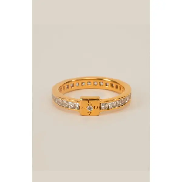 GWEN BELOTI Love Letter Ring - Gold