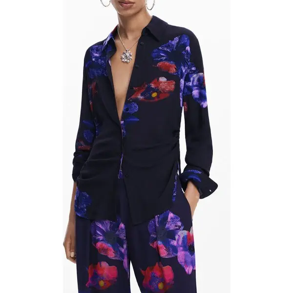 Desigual Ocasa Floral Button-up Shirt