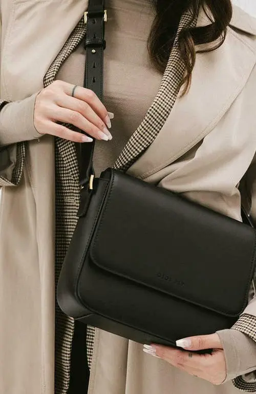 Gigi Pip Rhys Crossbody Bag - Black