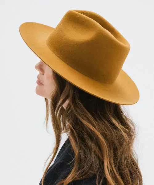 Gigi Pip Zephyr Rancher Hat - Cinnamon