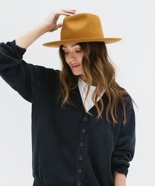 Gigi Pip Zephyr Rancher Hat - Cinnamon