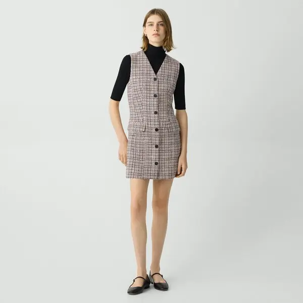 Theory Sleeveless Blazer Dress