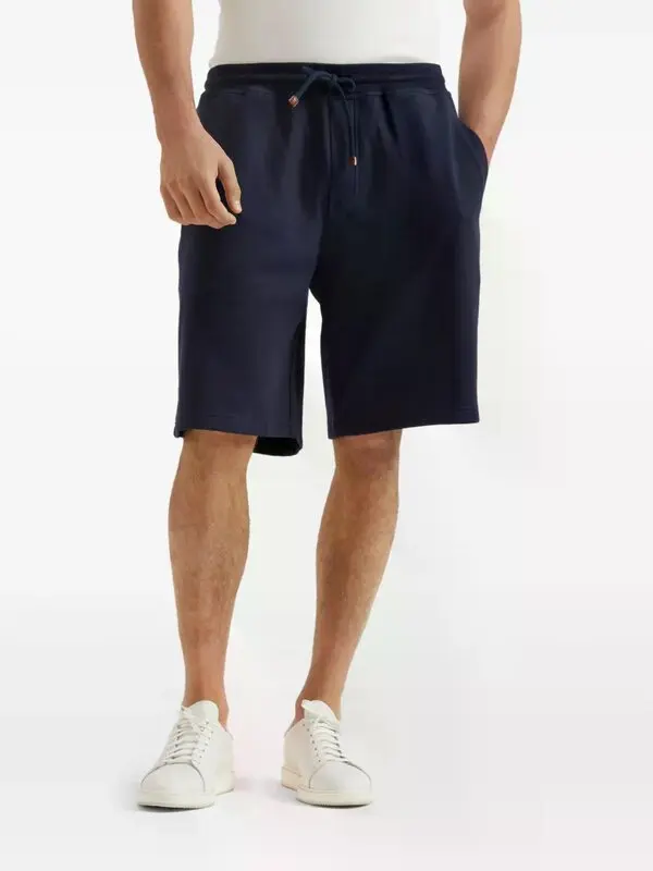 Brunello Cucinelli Drawstring Shorts - Blue
