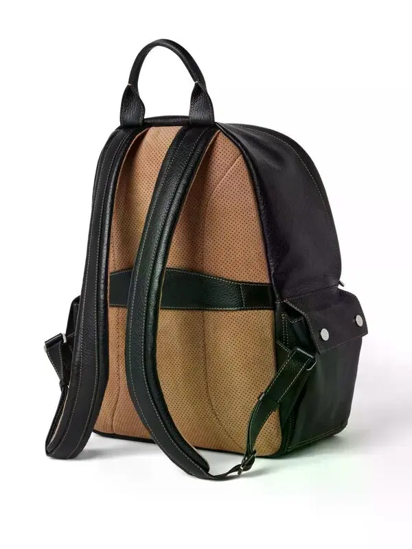 Brunello Cucinelli Leather Backpack - Black