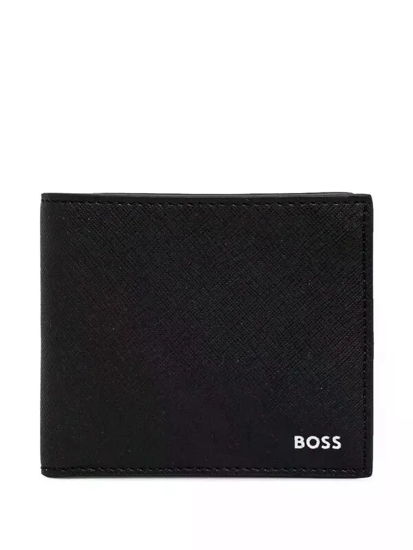 BOSS Leather Wallet - Black