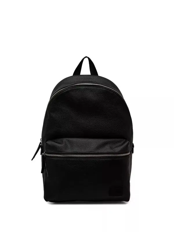 Hugo Logo-appliqué Backpack - Black
