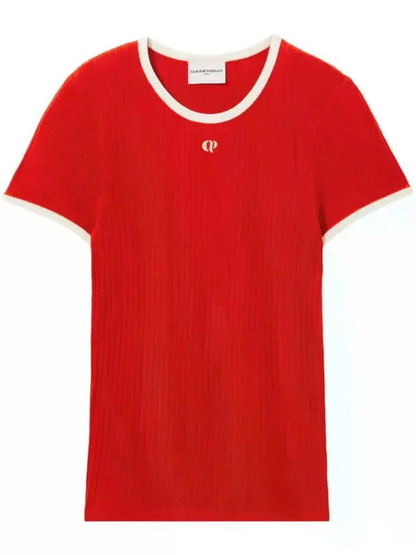 Claudie Pierlot Fine-knit T-shirt
