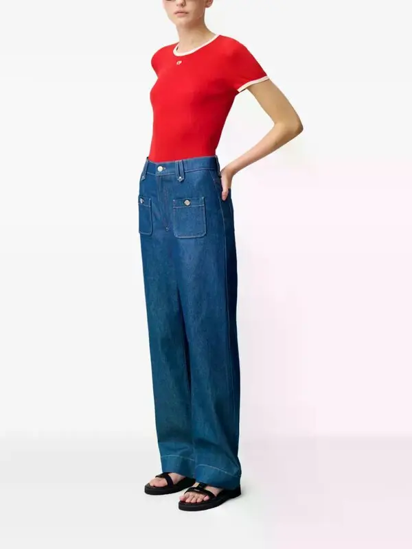 Claudie Pierlot Fine-knit T-shirt