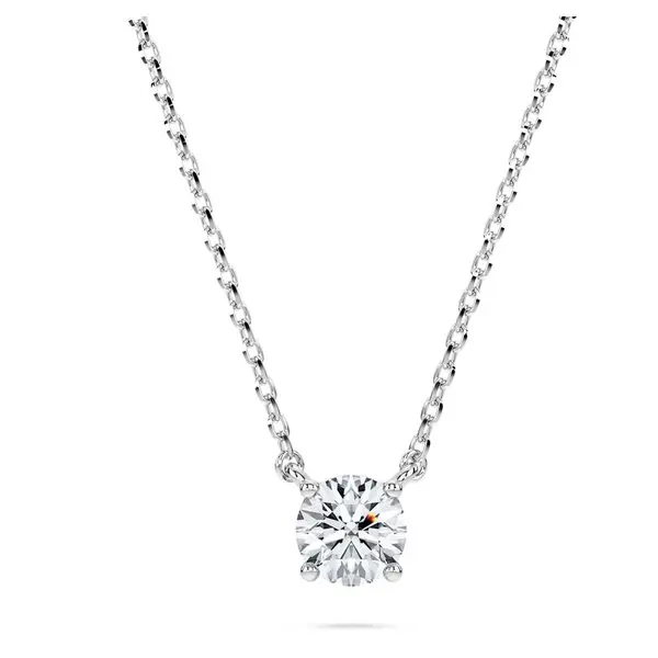 SWAROVSKI Eternity Solitaire Pendant - White