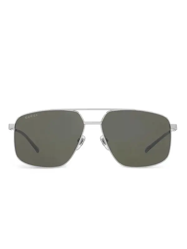 Gucci Oversized Sunglasses - Silver