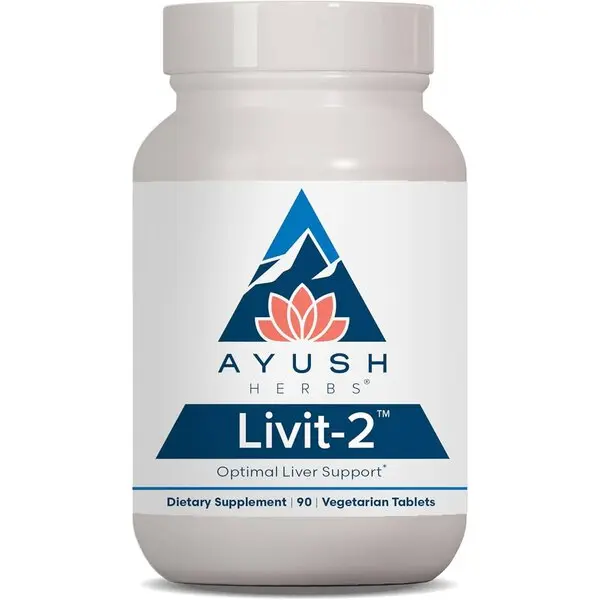 AYUSH HERBS Livit-2 500mg 90 Tablets - One-color