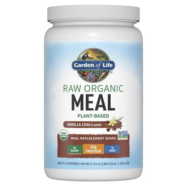 GARDEN OF LIFE Raw Organic Meal Plant-based Vanilla Chai - One-color