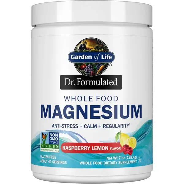 GARDEN OF LIFE Dr. Formulated Whole Food Magnesium Raspberry-lemon - One-color