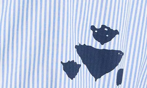 NIC+ZOE Stamped Stripe Button-up Shirt