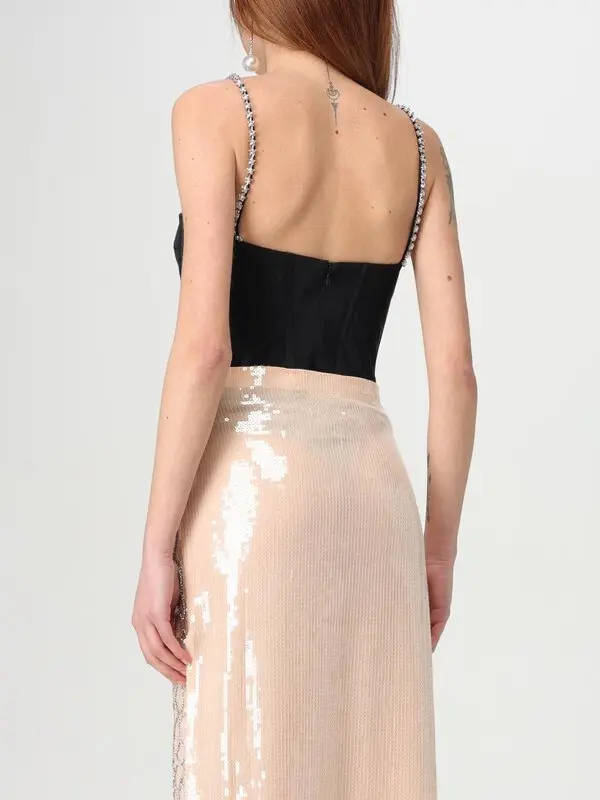 Rebecca Vallance Embellished Strappy Corset Top