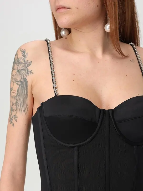 Rebecca Vallance Embellished Strappy Corset Top