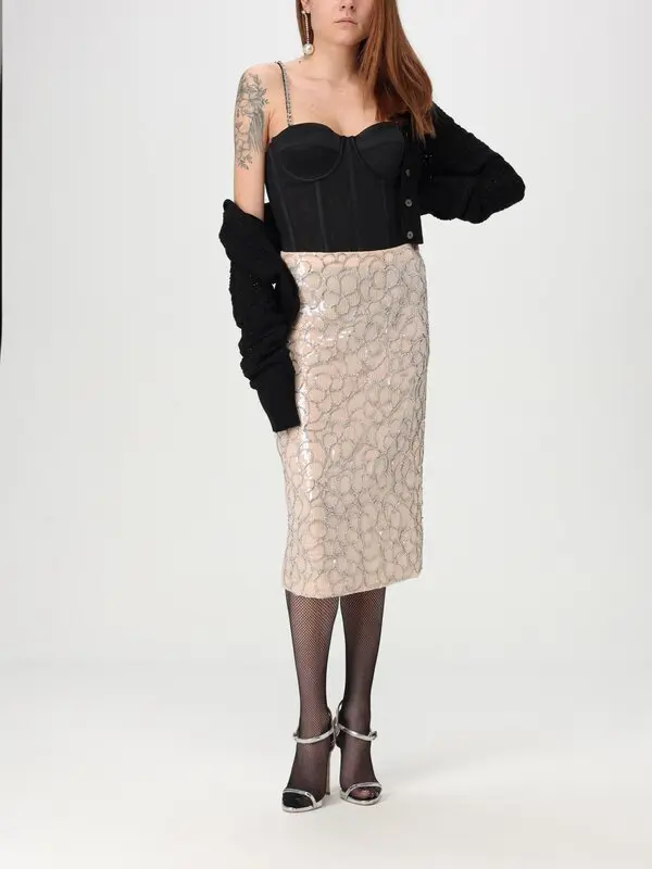 Rebecca Vallance Embellished Strappy Corset Top