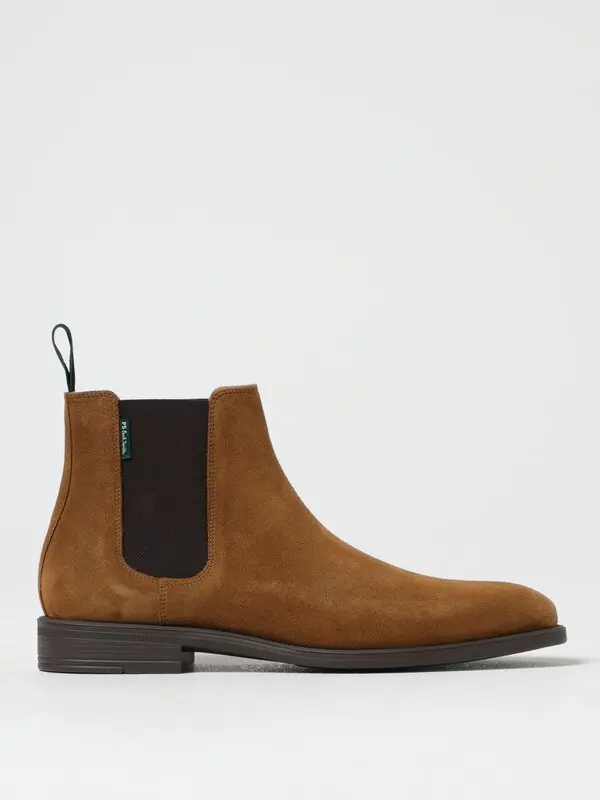 Paul Smith Suede Chelsea Boots - Brown
