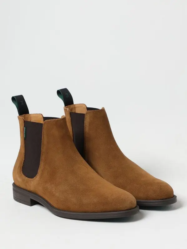 Paul Smith Suede Chelsea Boots - Brown