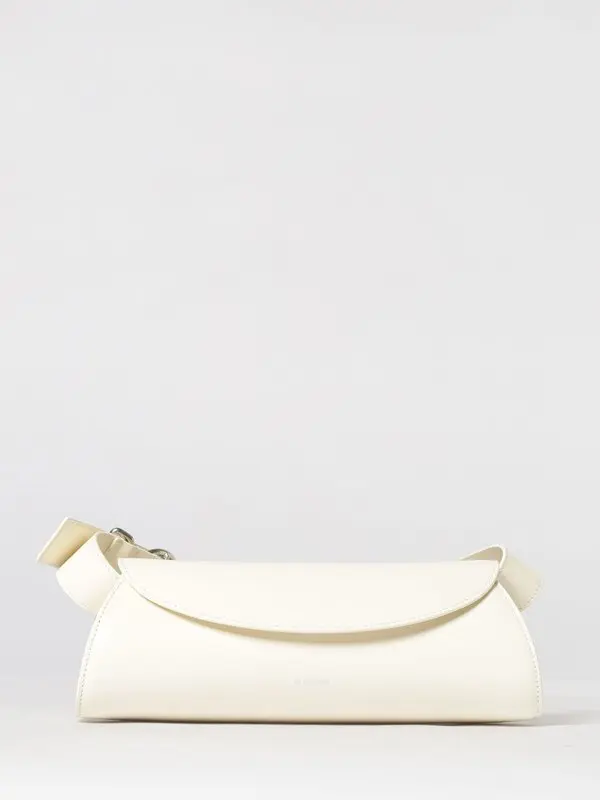 JIL SANDER Cannolo Shoulder Bag In Leather - White
