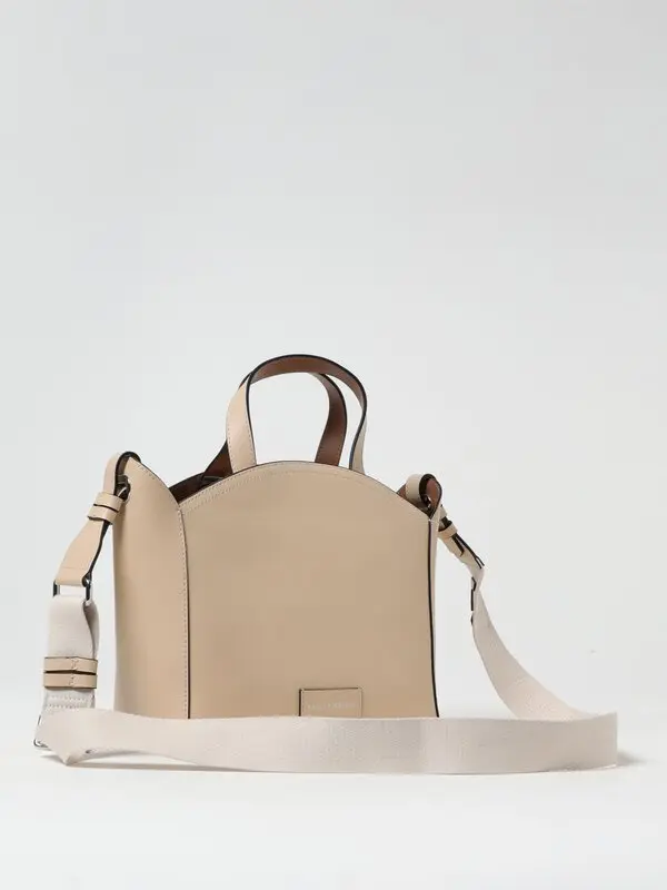 Karl Lagerfeld Perforated Logo Handbag - Beige